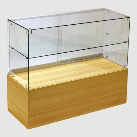 Frameless Glass Display Cases | Store Fixtures And Supplies