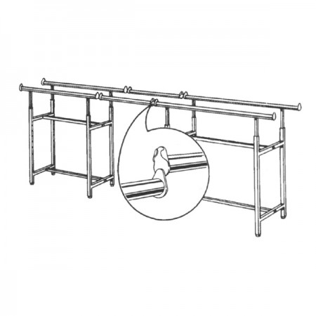 Double Bar Rack | Double Bar Garment Racks | Heavy Duty Racks | Store ...