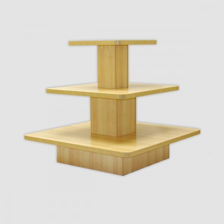 3 Tier Wood Display Tables | Tier displays | Wood Tiers | Store ...