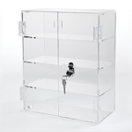 Acrylic Rectangular Locking Display Case | Store Fixtures And Supplies